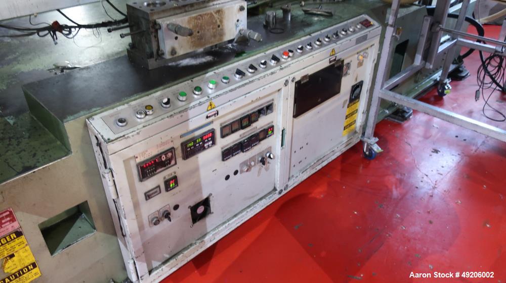 Used AOKI Technical Laboratory PET Injection Molding Machine. Type AO