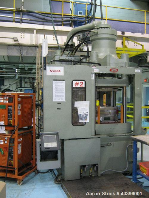 Used Nissei Vertical Injection Molding Machine, Model TD200-36ASE. Sc