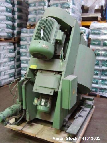 Used Eirich High Intensity Mixer. Model R 09. Capacity 39.6 gallons