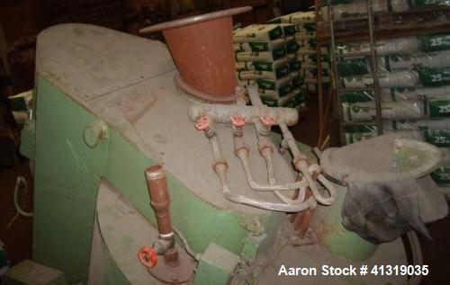 Used Eirich High Intensity Mixer. Model R 09. Capacity 39.6 gallons