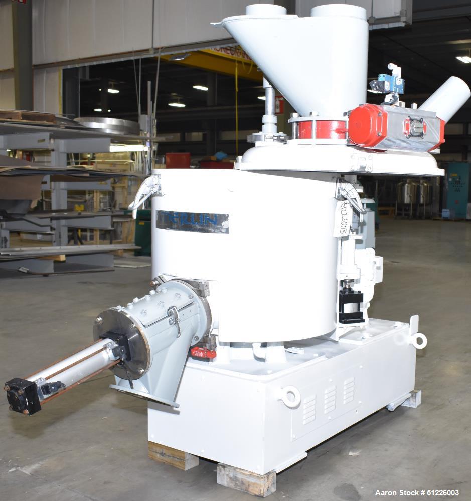 Used Merlin 250 Liter High Intensity Mixer, Model FM 250 US, 304 Stai