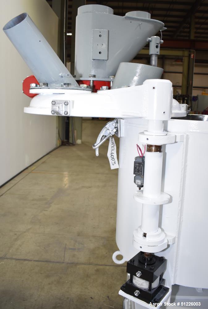 Used Merlin 250 Liter High Intensity Mixer, Model FM 250 US, 304 Stai