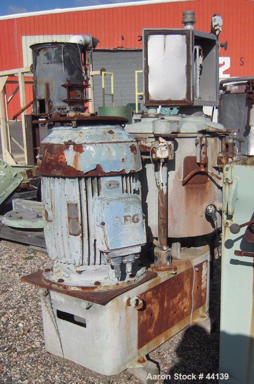 Used Henschel High Intensity Mixer, Model FM150. Total vessel volume