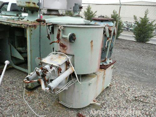 Used Henschel High Intensity Mixer, Model FM150. Total vessel volume