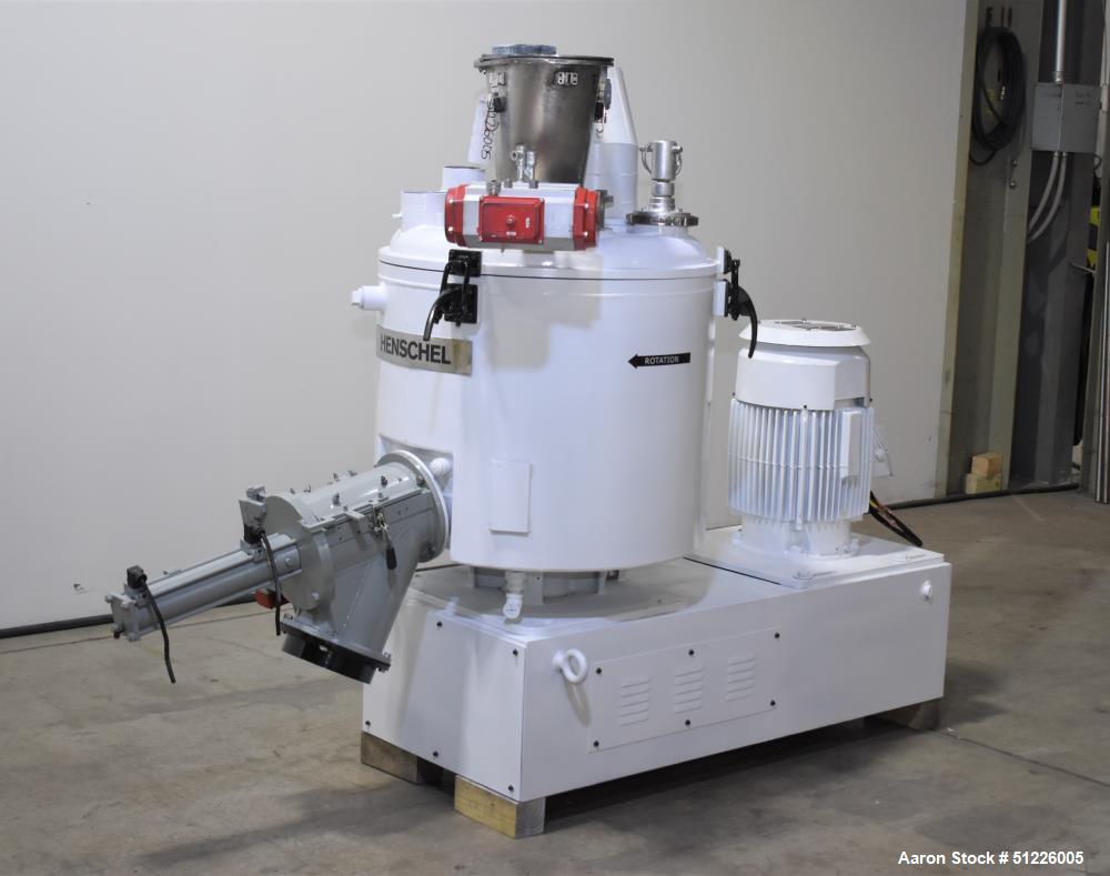 Used Henschel 250 Liter High Intensity Mixer, Model FM 250, 304 Stain