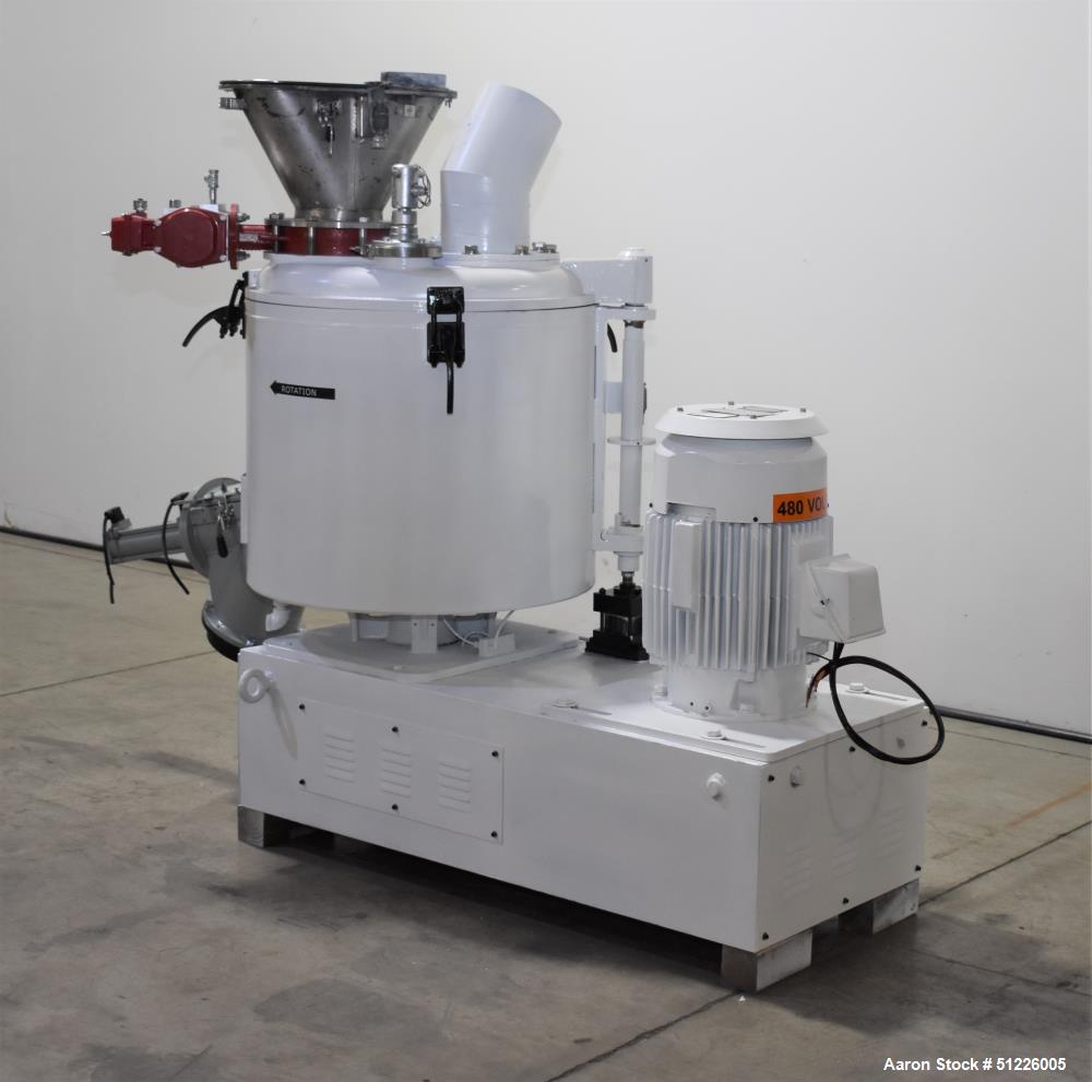 Used Henschel 250 Liter High Intensity Mixer, Model FM 250, 304 Stain