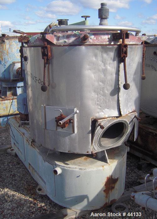 Used Henschel High Intensity Mixer, Model FM500. Total vessel volume