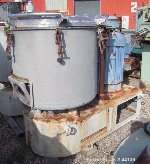 Used Henschel High Intensity Mixer, Model FM500. Total vessel volume