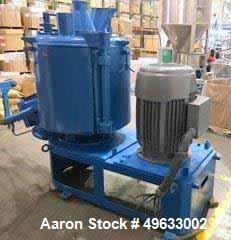 Used Henschel High Intensity Mixer, Model FM500. Total vessel volume
