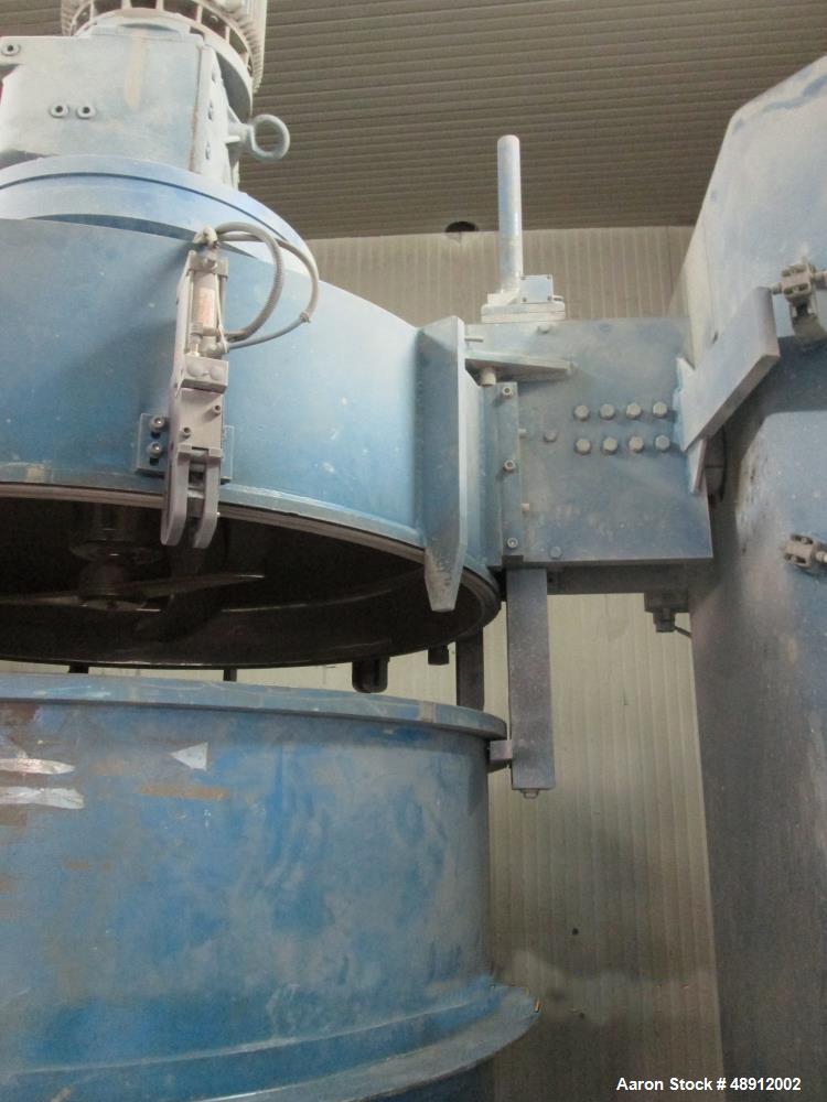 Used Mixaco Container High Intensive Container Mixer, type CM 2000-D.