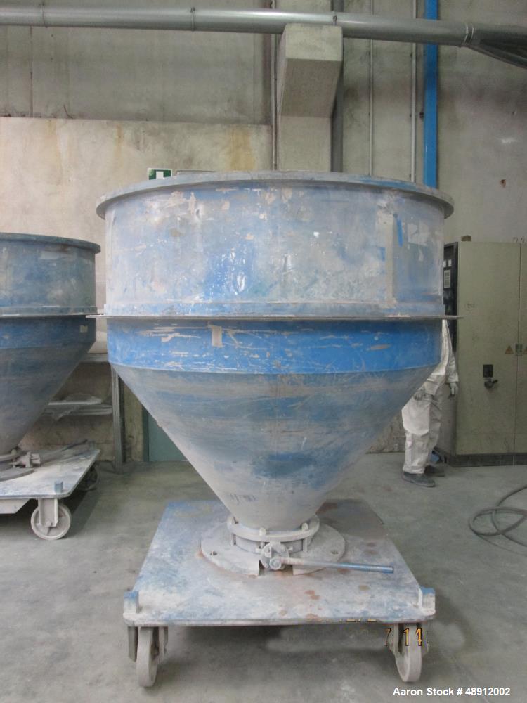 Used Mixaco Container High Intensive Container Mixer, type CM 2000-D.