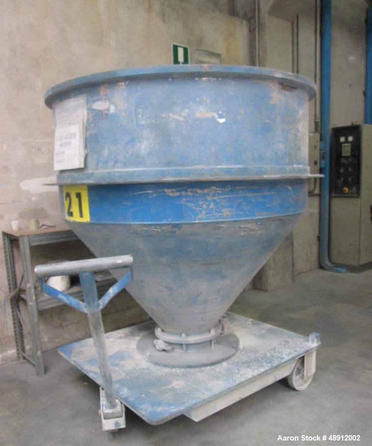 Used Mixaco Container High Intensive Container Mixer, type CM 2000-D.
