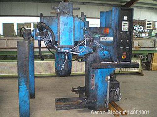 Used Mixaco CM 300 WAD mixer, stainless steel 321 (1.4541), working c