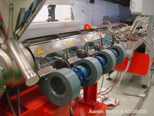 UsedFriul Filiere Omega 60 S-Line Extrusion Line consisting of: (1) O