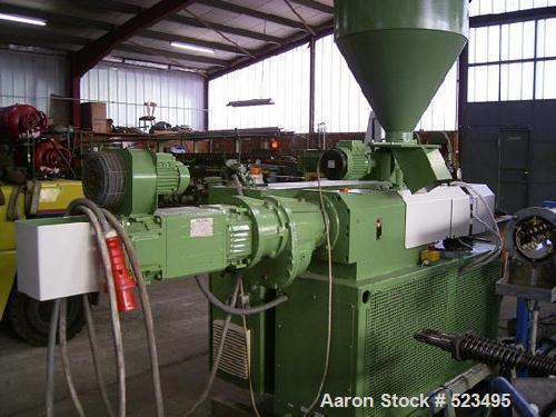 USED: IDE extrusion line for production of PVC pr