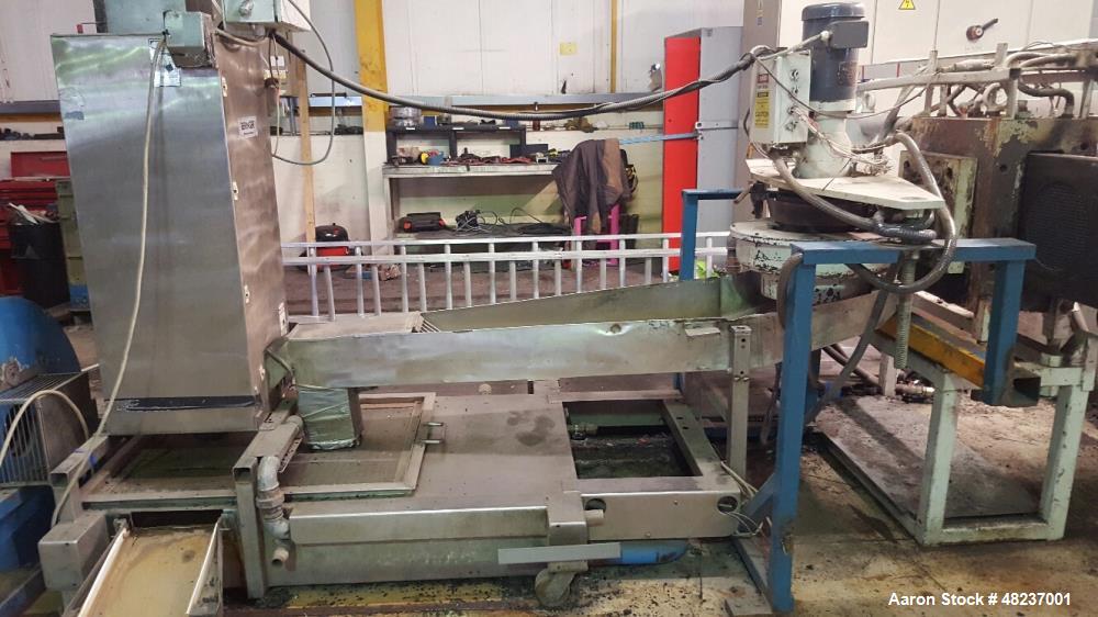 Used Sorema 160mm Two Stage Extruder, L/D 33:1. Suitable for processi