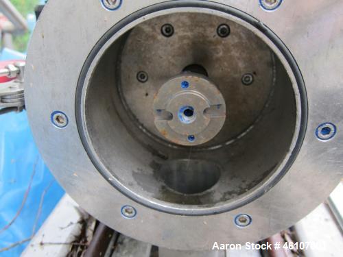 Used Econ EUP 600 Underwater Pelletizer. Built 2007. Capacity 1323 lb