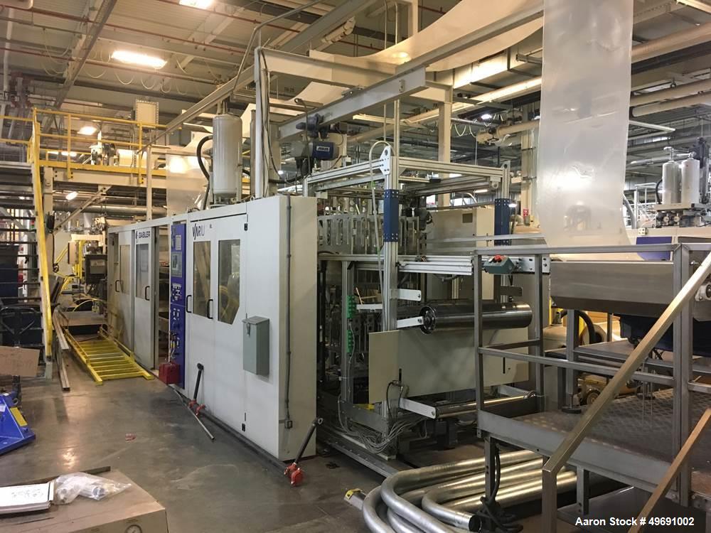 Used Gabler Thermoformer; Model Varius SR. Form Area 874 mm x 800 mm.