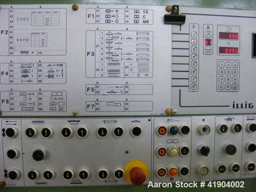 UsedIllig RV 53 Thermoformer. Forming area 20" x 14" (500 x 350 mm),