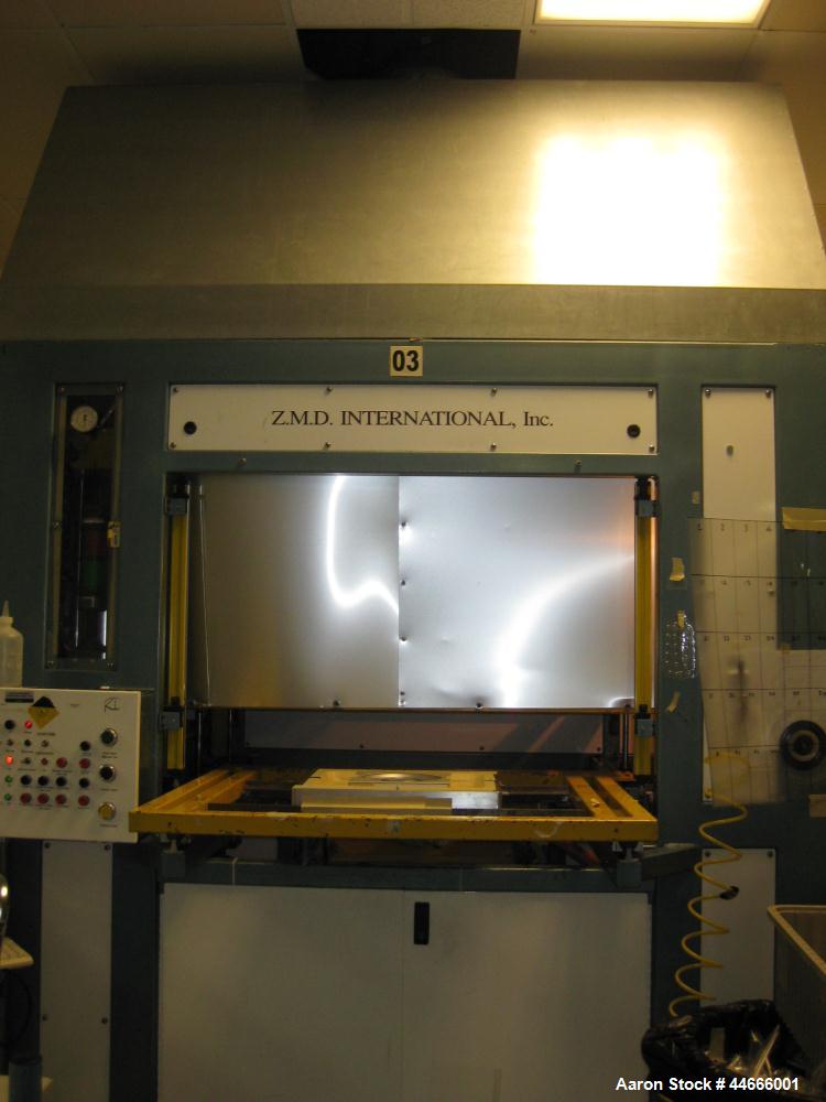 Used-ZMD International Thermoforming Machine, Mod