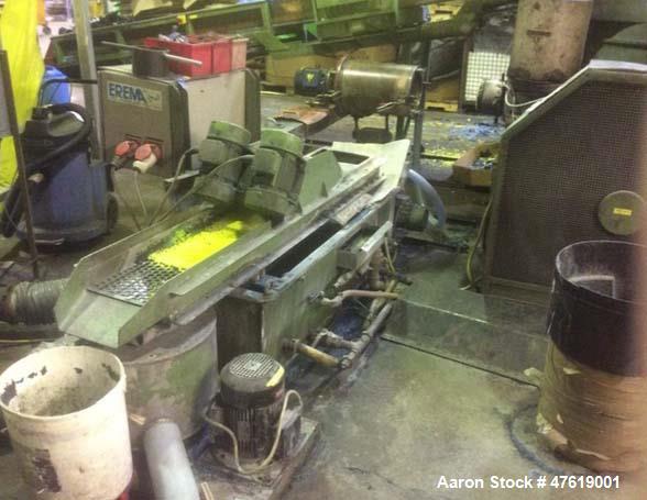 Used Erema Pm 8o Recycling Plant. 80 mm. Specifications: conveyor bel