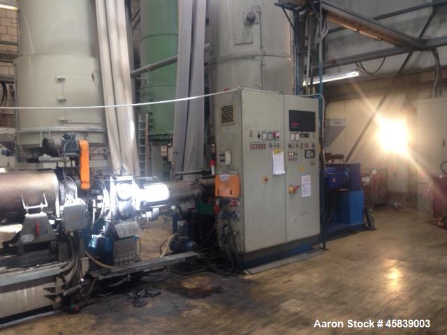 Used Extrudex Plastic Recycling Line. Consisting of: (1) Extrudex sin