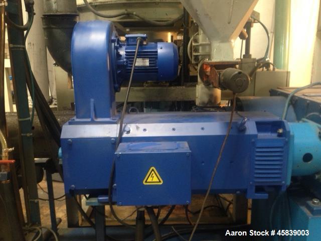 Used Extrudex Plastic Recycling Line. Consisting of: (1) Extrudex sin