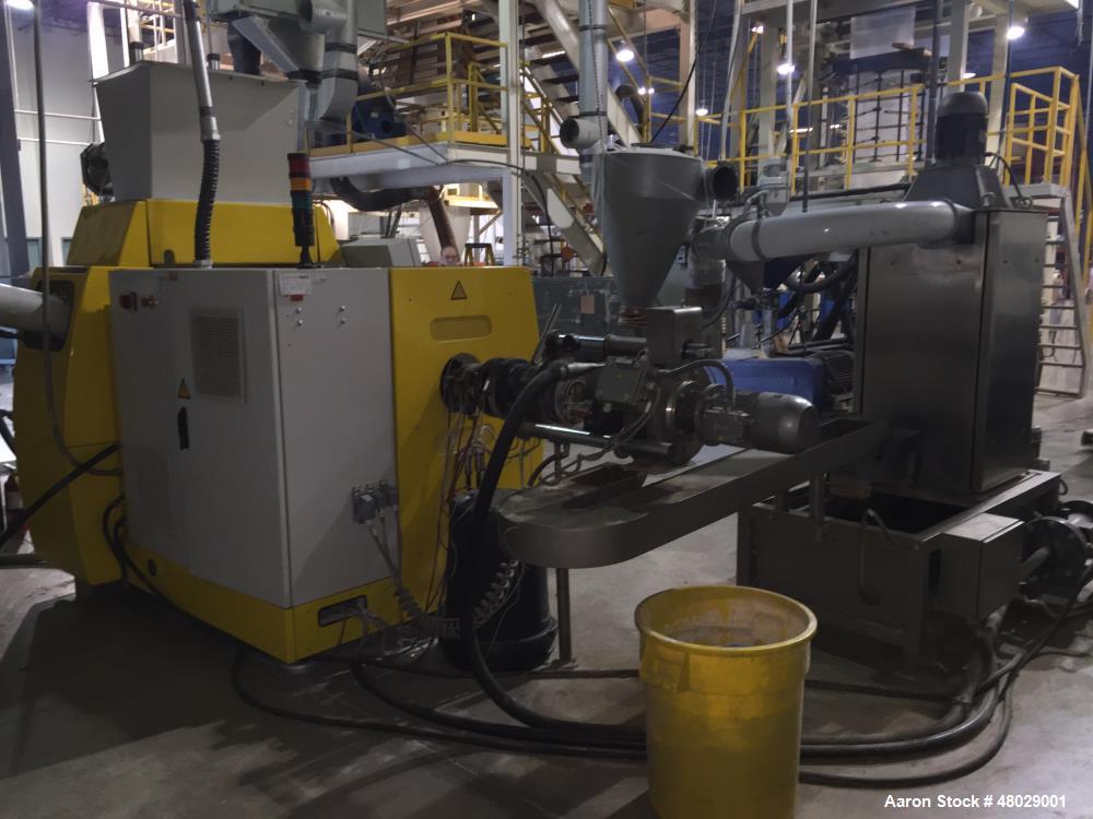 Used NGR Gran Shredder-Feeder-Extruder Combination Machine, Model A:G