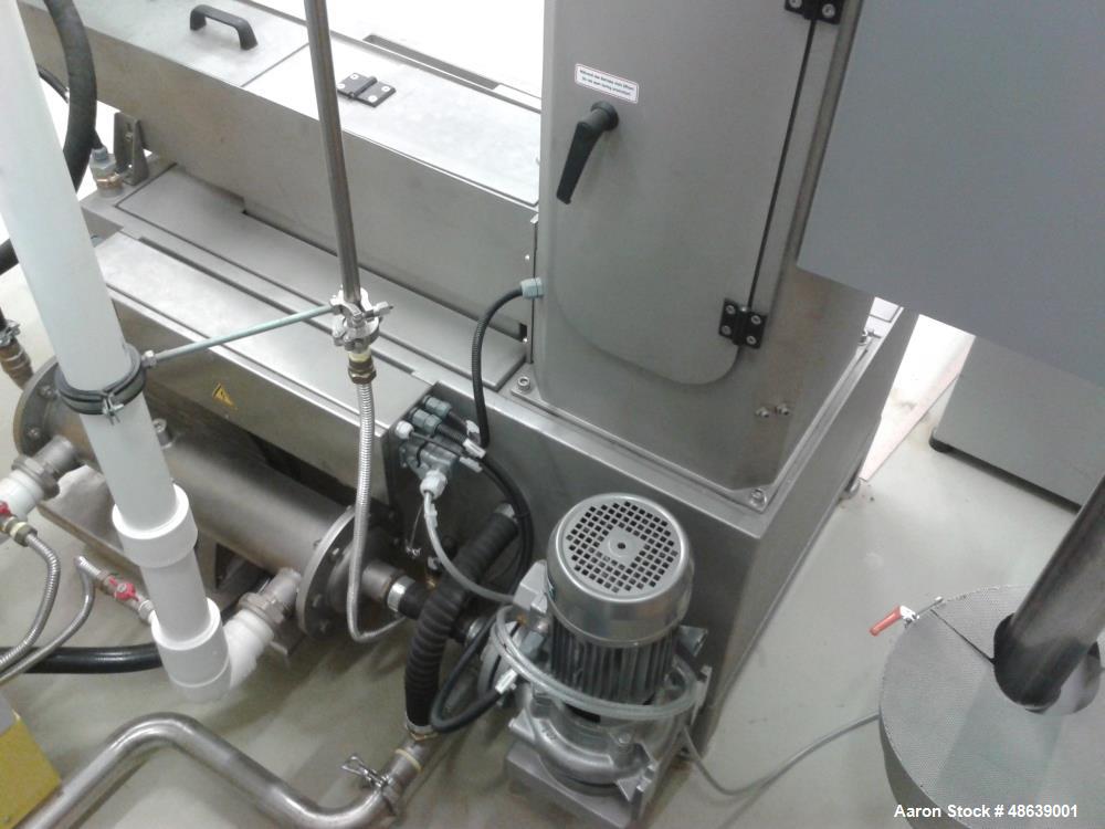 Used NGR Plastic Recycling Line. Capacity of 88-176 lbs pp/rr. (40-80