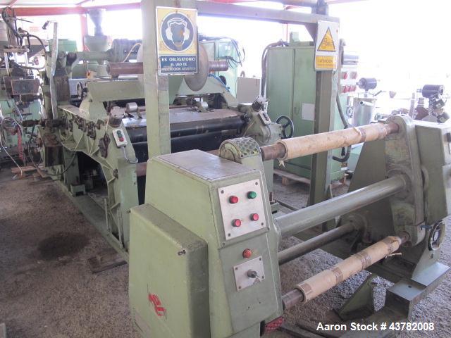 Used Bandera Sheet Manufacturing Line. Comprised of: (1) Bandera extr