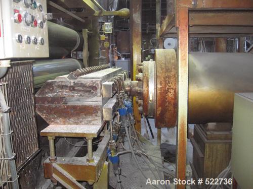 USED: Sheet line composed of Buss Ko Kneader PR300; Andouard extruder