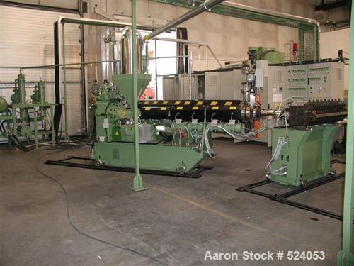 USED: Collin complete sheet/foil line consisting of: (2) automatic ho
