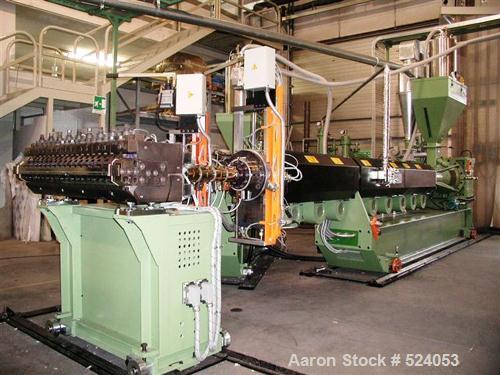 USED: Collin complete sheet/foil line consisting of: (2) automatic ho