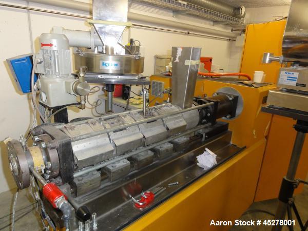 UsedDr Collin ZK 50 Laboratory Twin Screw Extruder including sheet fi