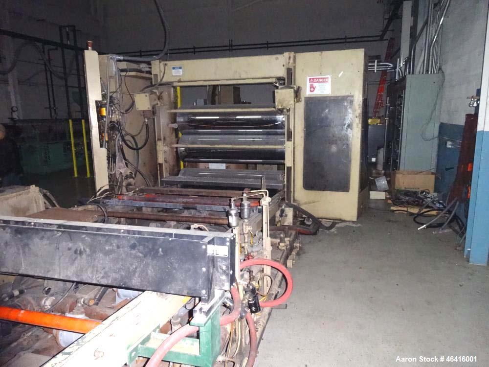 Used 4.5" HPM Single Screw Extruder. 30:1 L/D ratio, vented barrel, e