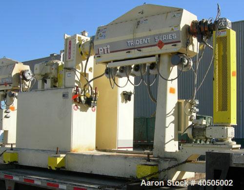 Used PTI Trident Series Multi Layer Sheet Extrusion System consisting