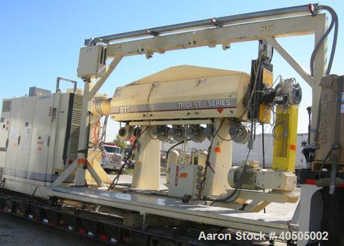 Used PTI Trident Series Multi Layer Sheet Extrusion System consisting