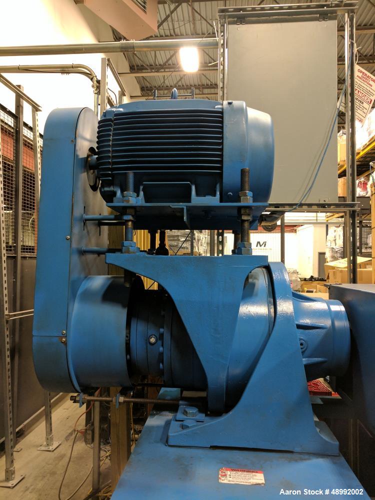 Used Franklin Miller Taskmaster TM2842 Industrial Shredder. 75 hp mot