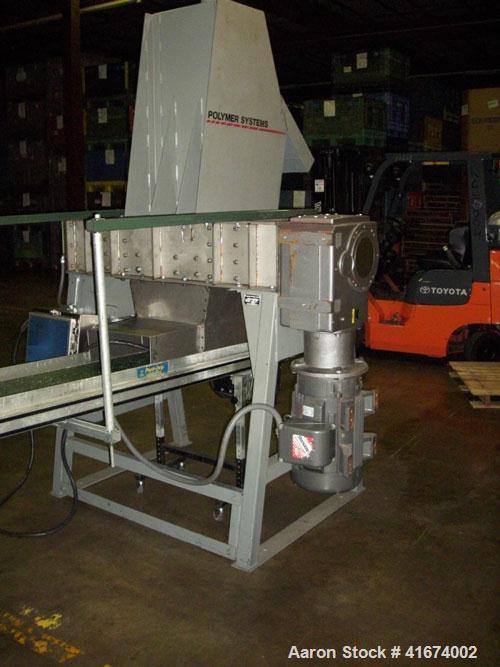 UsedHosokawa Dual Rotary Pulverizer/Shredder (polymer system). Stainl