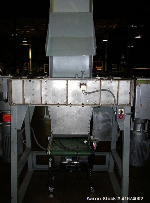 UsedHosokawa Dual Rotary Pulverizer/Shredder (polymer system). Stainl