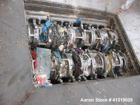 Used Husmann Universal Shredder HL II 1622. Feed opening 63" x 87" (1