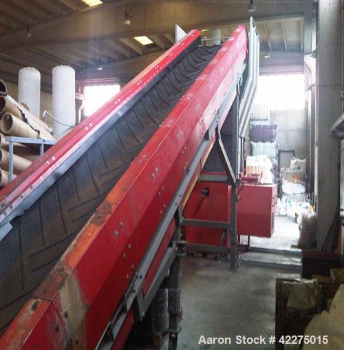 UsedWeima WLK 1000 Shredder for hard plastics. Infeed dimensions 39"