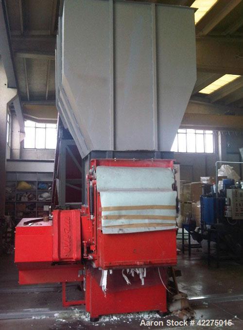 UsedWeima WLK 1000 Shredder for hard plastics. Infeed dimensions 39"