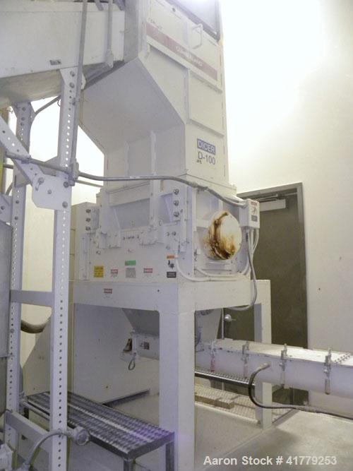 Used Cumberland Granulator, Model 37B. Approximate 18" x 37" feed ope