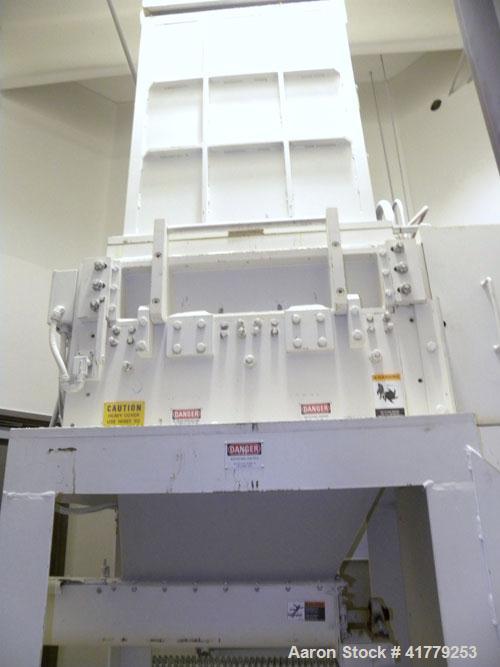 Used Cumberland Granulator, Model 37B. Approximate 18" x 37" feed ope