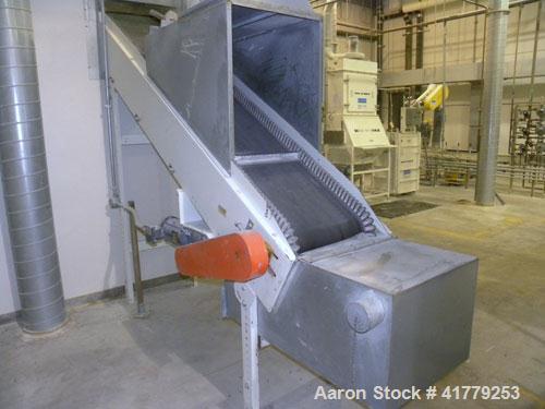 Used Cumberland Granulator, Model 37B. Approximate 18" x 37" feed ope