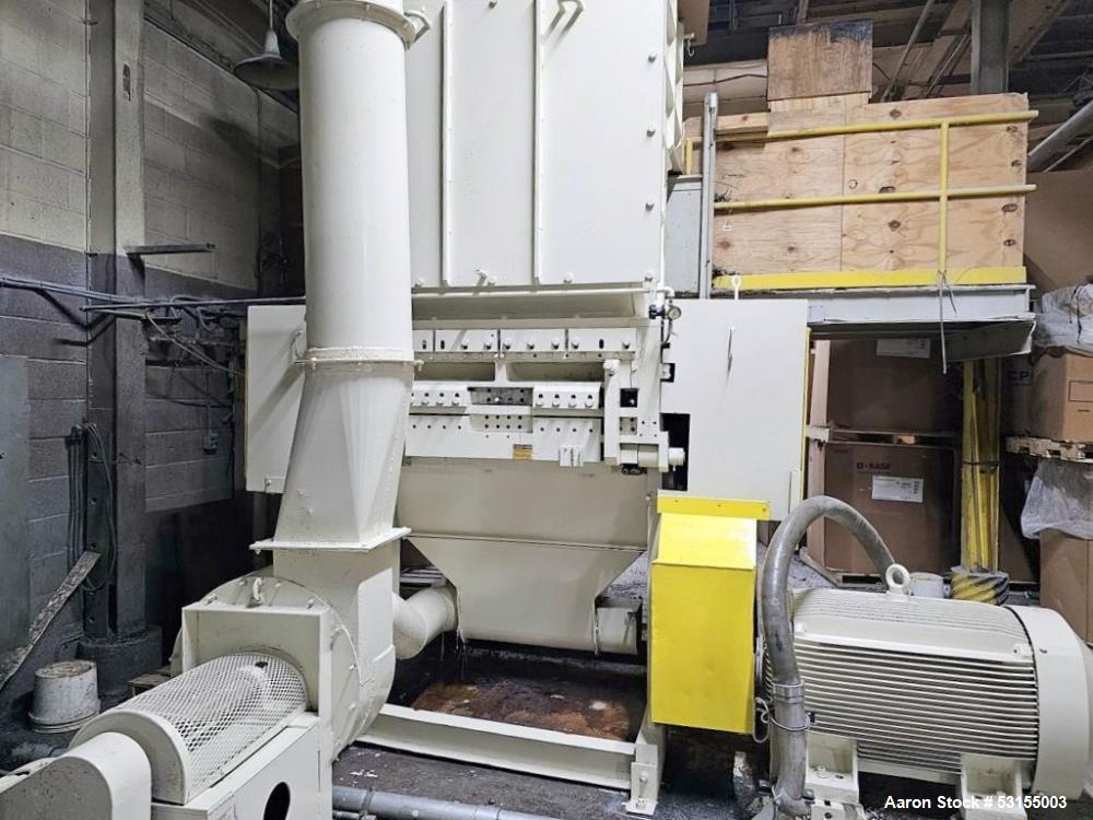 Used Cumberland Grinder. 32/50 Gran; 100HP, 3/60/480 volt. With Dust