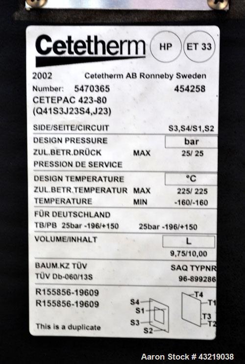 Used Lauda Temperature Unit, Type SR500. Built 2002.