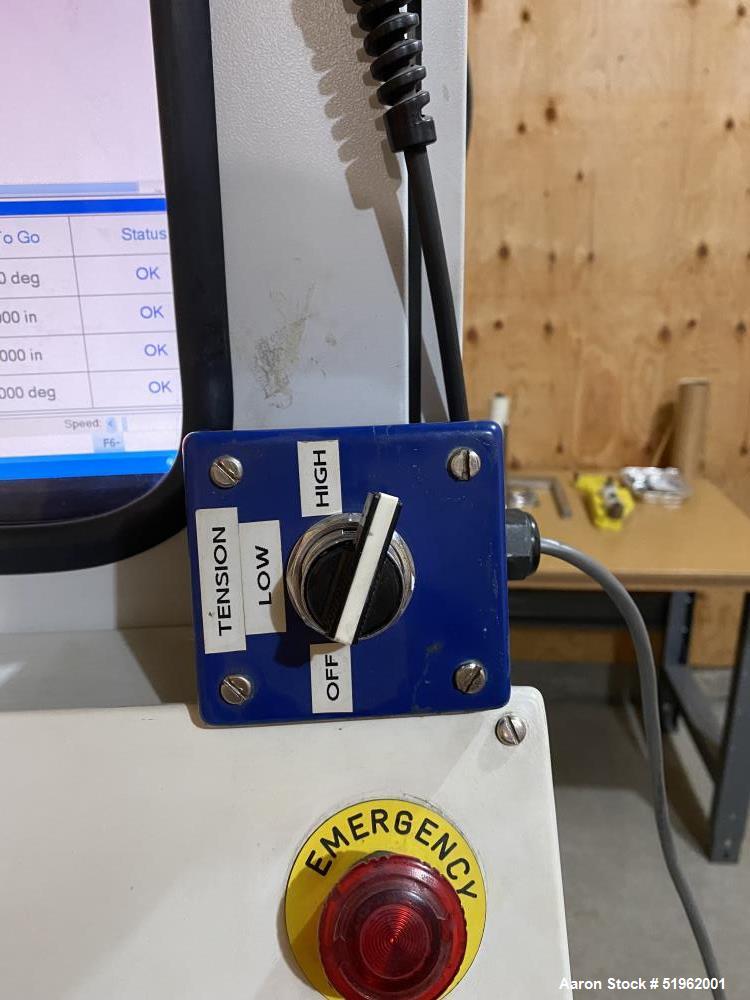 UsedEntec FW600 Winder and ST1 Servo Tensioner; Winder: Max part diam