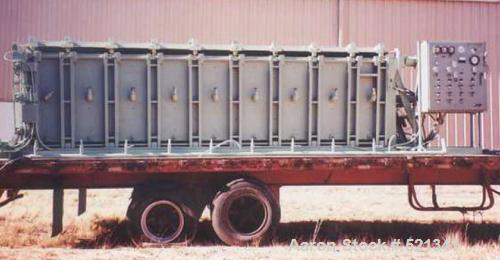 USED: Tri Block Mold Expandable Polystyrene Block Molding Machine, 19